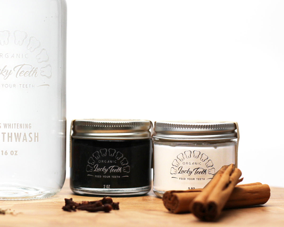 Glass Jar Toothpaste | Lucky Teeth