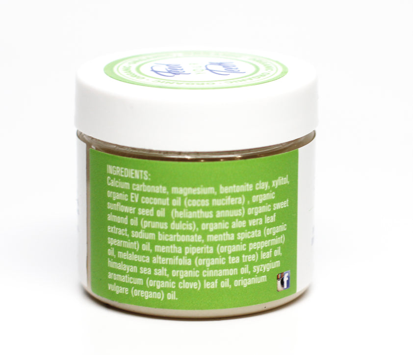 Organic Remineralizing Toothpaste - 2Oz Glass | Lucky Teeth